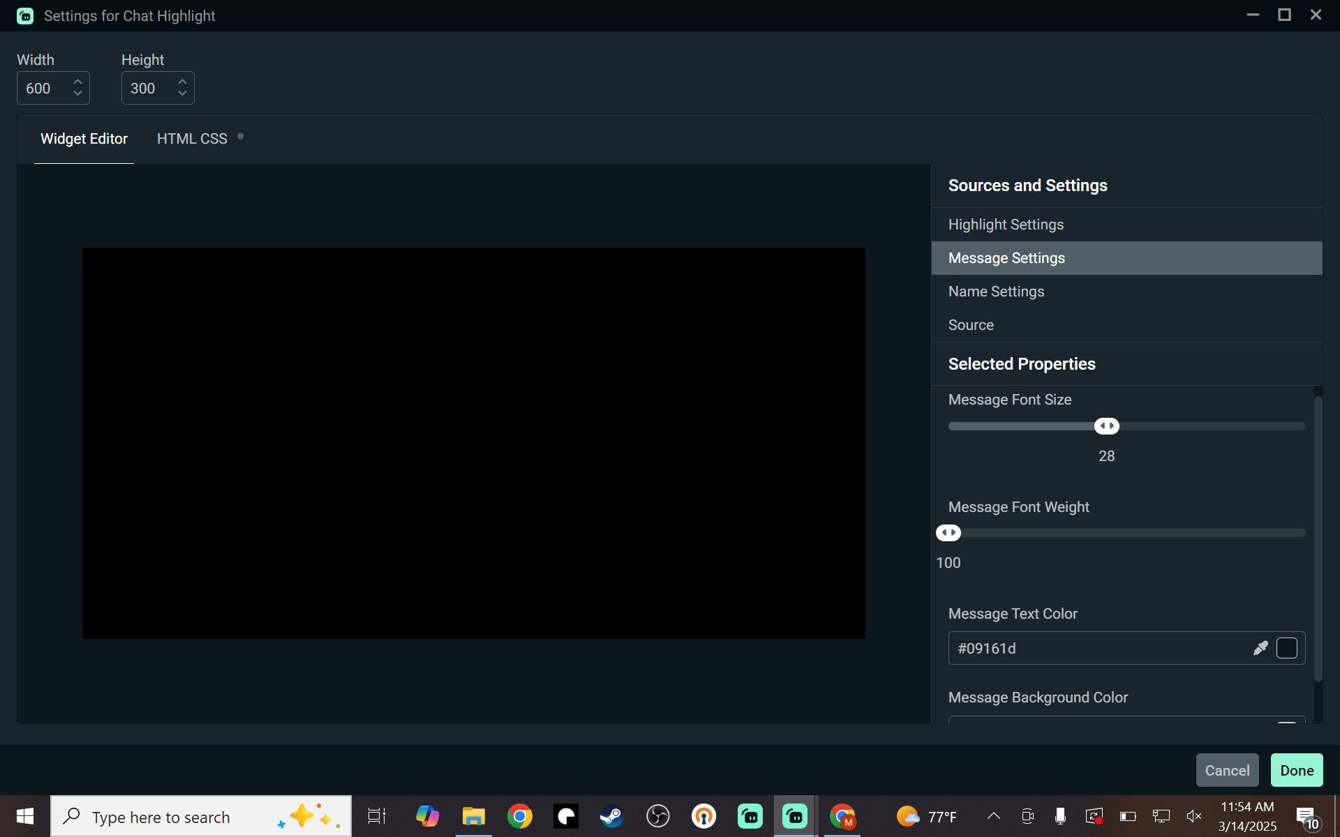 How to Set Up a Chat Highlight Widget – Streamlabs